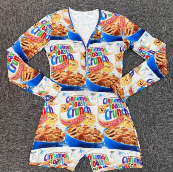Intimates & Sleepwear | C05 Cinnamon Toast Crunch Inspired Long Sleeve ...